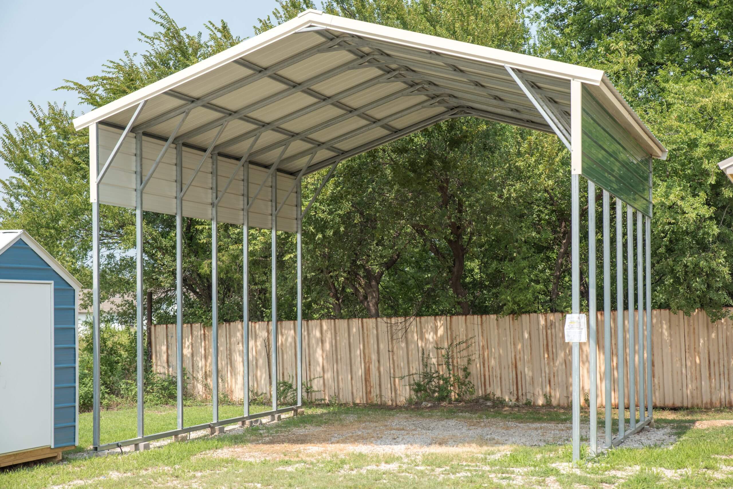 Metal RV Cover Carports | Leland's Metal Buildings