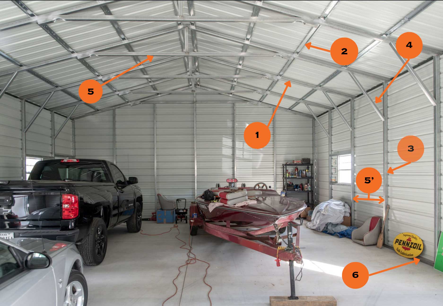 Metal Building Components - Leland's Metal Buildings | Metal Buildings ...