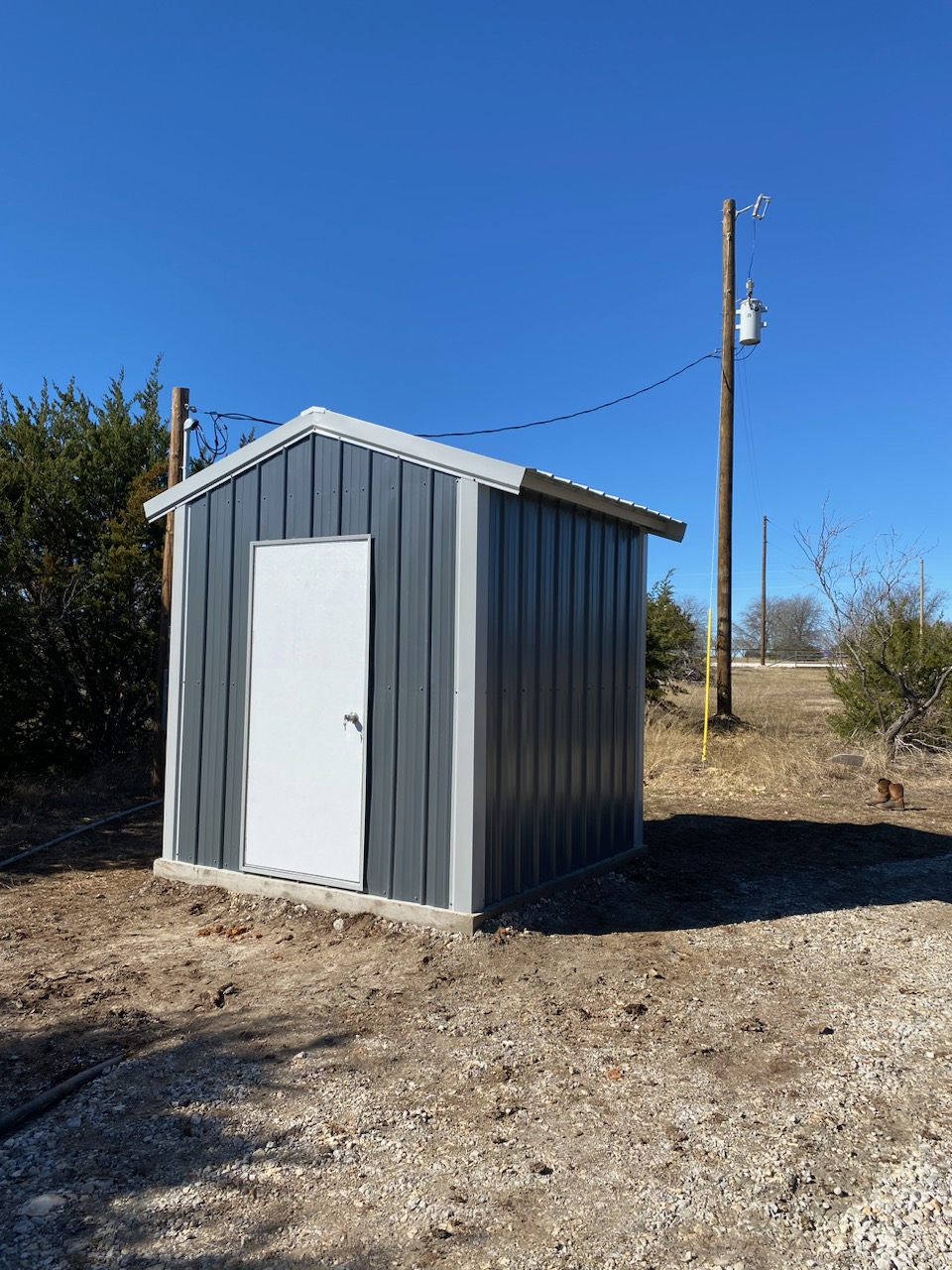 8x8x8 Pumphouse - Leland's Metal Buildings | Metal Buildings for Sale